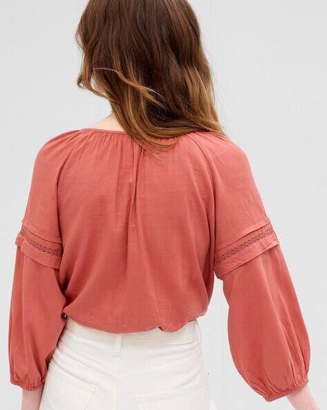 Buy Red Tops for Women by GAP Online | Ajio.com