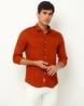 Buy Rust Shirts for Men by FLY69 Online | Ajio.com