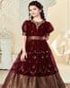 Buy Maroon Dresses & Frocks for Girls by UFB Online | Ajio.com