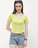 Buy Neon green Tops for Women by MADAME Online | Ajio.com