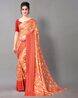 Buy Rust Orange Sarees for Women by SHAILY Online | Ajio.com