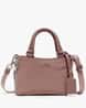 Buy TUMI Valetta Micro Tote Bag | Mauve Color Women | AJIO LUXE