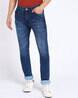 Buy Dark Indigo Jeans for Men by RECORRER Online | Ajio.com