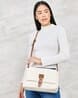 Buy Cream Handbags for Women by Styli Online | Ajio.com