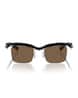 Buy PRADA Men UV-Protected Rectangular Sunglasses-0PR A15S | Black ...