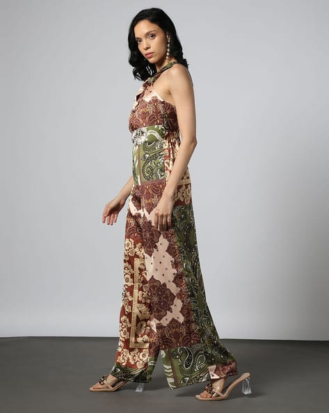 Buy Multicoloured Jumpsuits &Playsuits for Women by Outryt by AZORTE ...