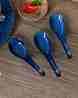 Buy Mikasa Porcelain Rice Spoon | Indigo Blue Color Home & Kitchen ...