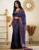 Buy Navy Sarees for Women by Litva Online | Ajio.com
