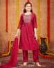 Buy Maroon Ethnic Wear Sets for Girls by MUHURATAM Online | Ajio.com