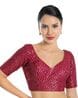 Buy Maroon Blouses for Women by SALWAR STUDIO Online | Ajio.com