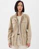 Buy Beige Jackets & Coats for Women by GAP Online | Ajio.com