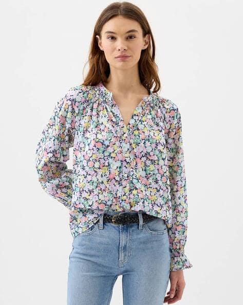 Gap floral top store