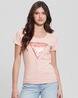 Buy Peach Tshirts for Women by GUESS Online | Ajio.com