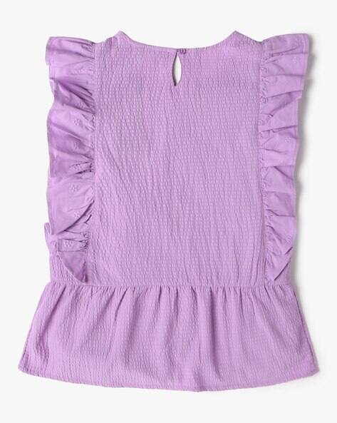 Buy Lilac Tops & Tunics for Girls by YOUSTA Online | Ajio.com