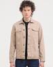 Buy Cream Jackets & Coats for Men by Grit & Flair Online | Ajio.com