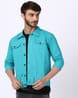 Buy Turquoise Jackets & Coats for Men by VOXATI Online | Ajio.com