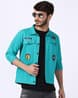 Buy Turquoise Jackets & Coats for Men by VOXATI Online | Ajio.com