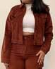 Buy Rust Jackets & Coats for Women by IZF Online | Ajio.com