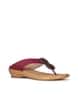 Buy Maroon Flat Sandals for Women by Bata Online | Ajio.com