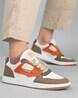 Buy White & Brown Sneakers for Men by GO21 Online | Ajio.com