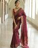 Buy MAROON Sarees for Women by Fratona Online | Ajio.com