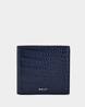 Buy Bally 8CC- Bi-Fold Wallet | Navy Blue Color Men | AJIO LUXE