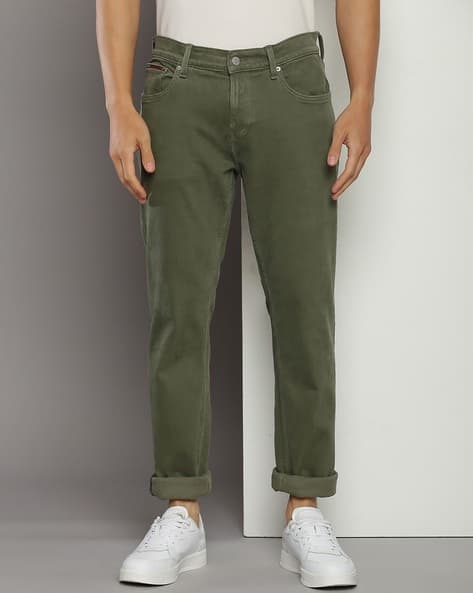 Tommy hilfiger green jeans store