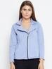 Buy Powder Blue Jackets & Coats for Women by Belle Fille Online | Ajio.com