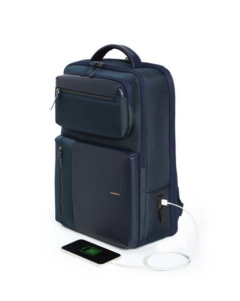 TRUE HUMAN® Emperor Anti-Theft Pocket backpack With USB charging Port ...