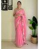 Buy Pink Sarees for Women by GRIVA DESIGNER Online | Ajio.com