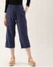 Buy NAVY Pants for Women by Nush Online | Ajio.com
