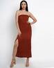 Buy Fire Brick Red Dresses for Women by B'INFINITE Online | Ajio.com