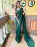 Buy Green Sarees for Women by GRIVA DESIGNER Online | Ajio.com