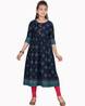 Buy Navy Ethnic Wear Sets for Girls by MUHURATAM Online | Ajio.com