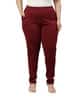 Buy Maroon Pants for Women by GO COLORS Online | Ajio.com