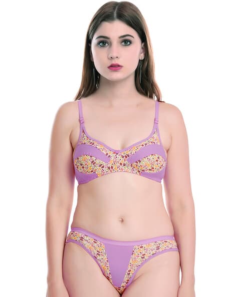 Buy Purple Lingerie Sets for Women by In curve Online Ajio