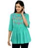 Buy Turquoise blue Tops for Women by SAAKAA Online | Ajio.com