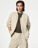 Buy Oatmeal Jackets & Coats for Women by Marks & Spencer Online | Ajio.com