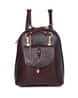 Buy Maroon Backpacks for Women by TEAKWOOD LEATHERS Online | Ajio.com