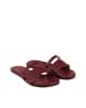Buy Maroon Flat Sandals for Women by PAADUKS Online | Ajio.com