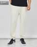 Buy Cream Track Pants for Men by Styli Online | Ajio.com
