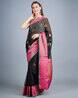 Buy Black Sarees for Women by Studio B40 Online | Ajio.com