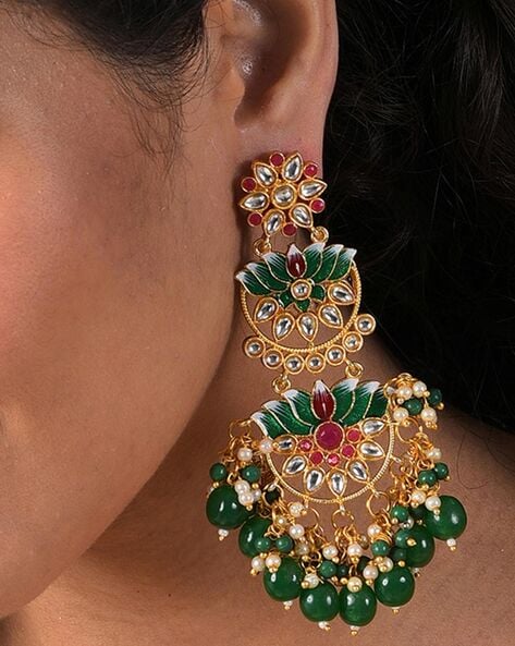 Buy Multicoloured Earrings for Women by Sohi Online Ajio