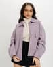 Buy Lavender Jackets & Coats for Women by Freakins Online | Ajio.com