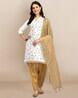 Buy White Dress Material for Women by Ethnic Junction Online | Ajio.com