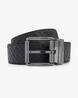 Buy BOSS Logo Buckle Leather Belt | Black Color Men | AJIO LUXE