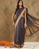 Buy Grey Sarees for Women by GRIVA DESIGNER Online | Ajio.com