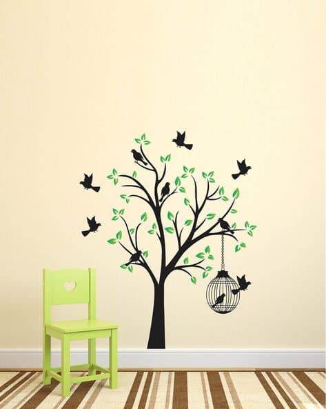Wall Decals Tree With Birds