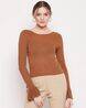 Buy Rust Tops for Women by MADAME Online | Ajio.com