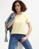 Buy Yellow Tshirts for Women by TOMMY HILFIGER Online | Ajio.com